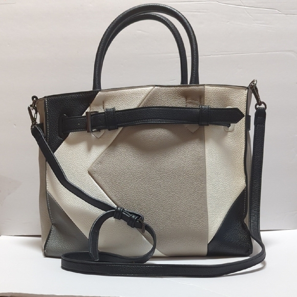 Reed | Bags | Reed Modern American Luxury Colorblock Purse Black Cream ...